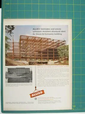 Allied | Other | Print Ad Allied Steel Deere Co Building Structural ...